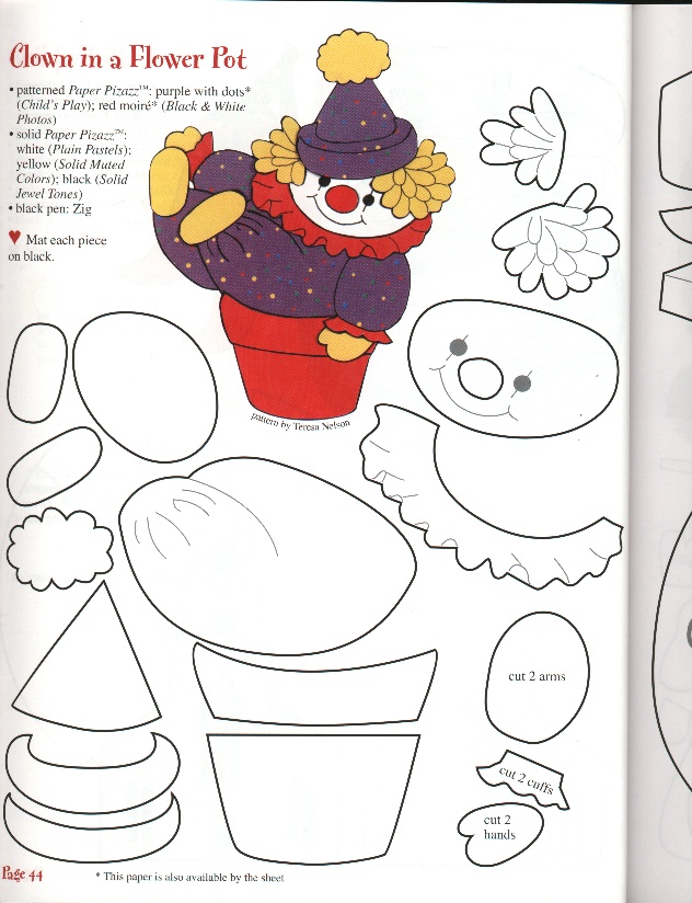 120 moldes para feltro e EVA! ~ Atividades da Tia ANNA