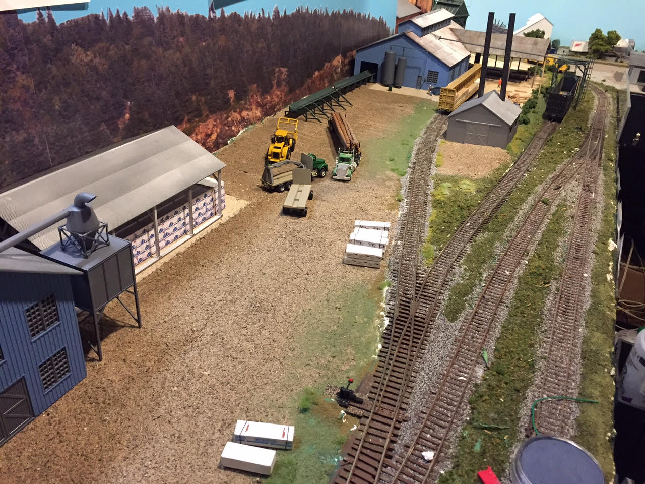 An Ontario Model Railroad in HO Scale: Almost Completed ...Sawmill Module