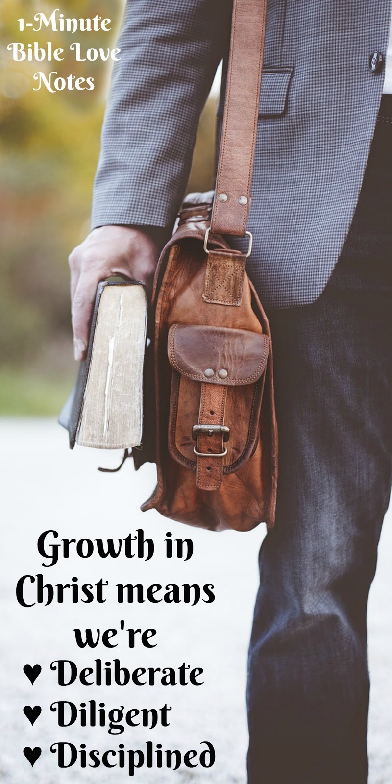 1-Minute Bible Love Notes: Being Deliberate, Diligent, and Disciplined ...