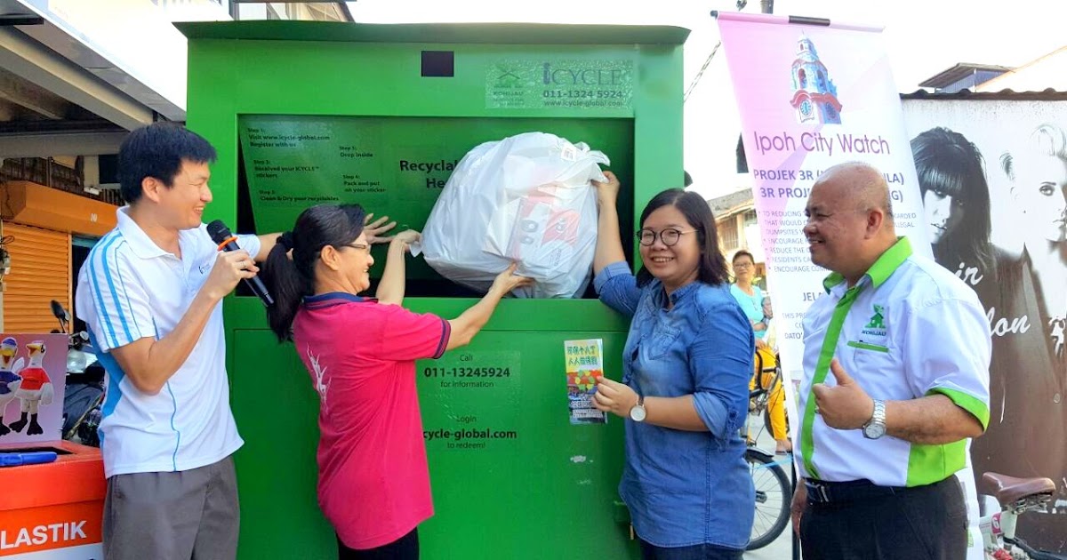 KINTA CHRONICLES: KOHIJAU-ICycle Recycle System launched at Kuala ...