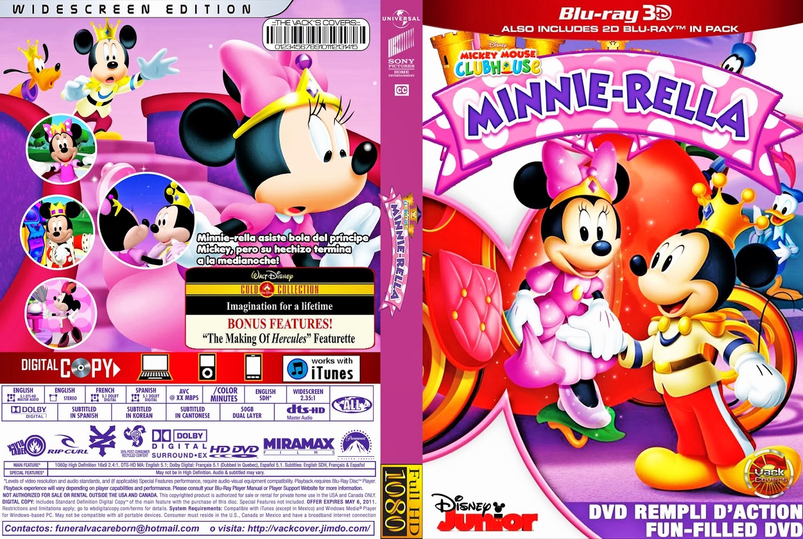 Cover: Mickey Mouse Clubhouse Minnie Minnie-rella dvd