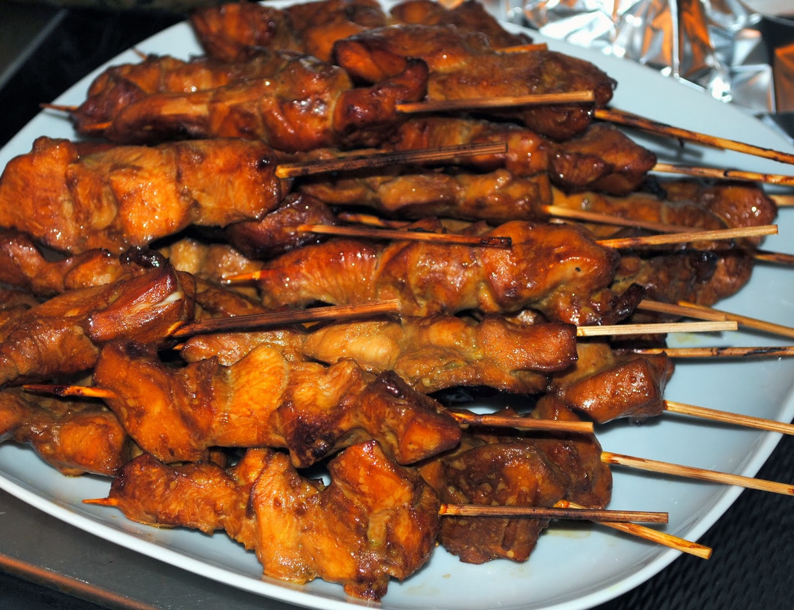 Hobby recepten: Kip Saté Char Sui