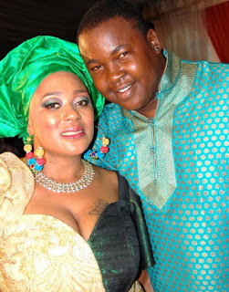 Yoruba Actor Tayo Babatunde Bernard, Baba Tee Poses With Wife "I Love ...