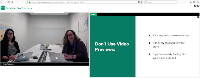 A Look at Video Previews on Teachers Pay Teachers