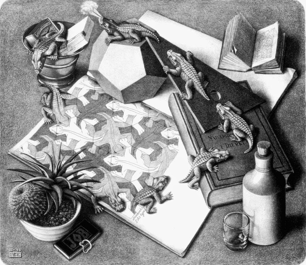 Cog356: Generative Processes and Formal Systems: Escher Paintings