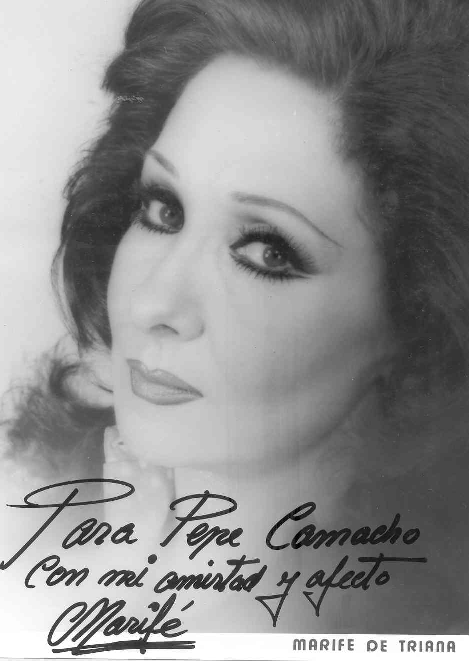 THE OBIT PATROL: Marife de Triana aka Maria Felisa Martinez Lopez