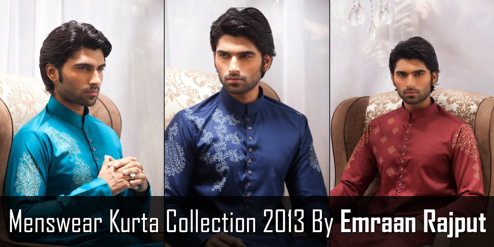 Menswear Kurta Collection 2013 By Emraan Rajput - Style Hunt World