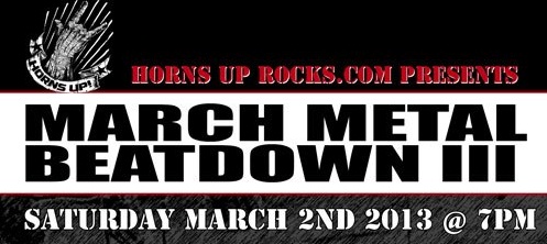 Horns Up Rocks: Celebrate The Most Metal Month At The MARCH METAL ...