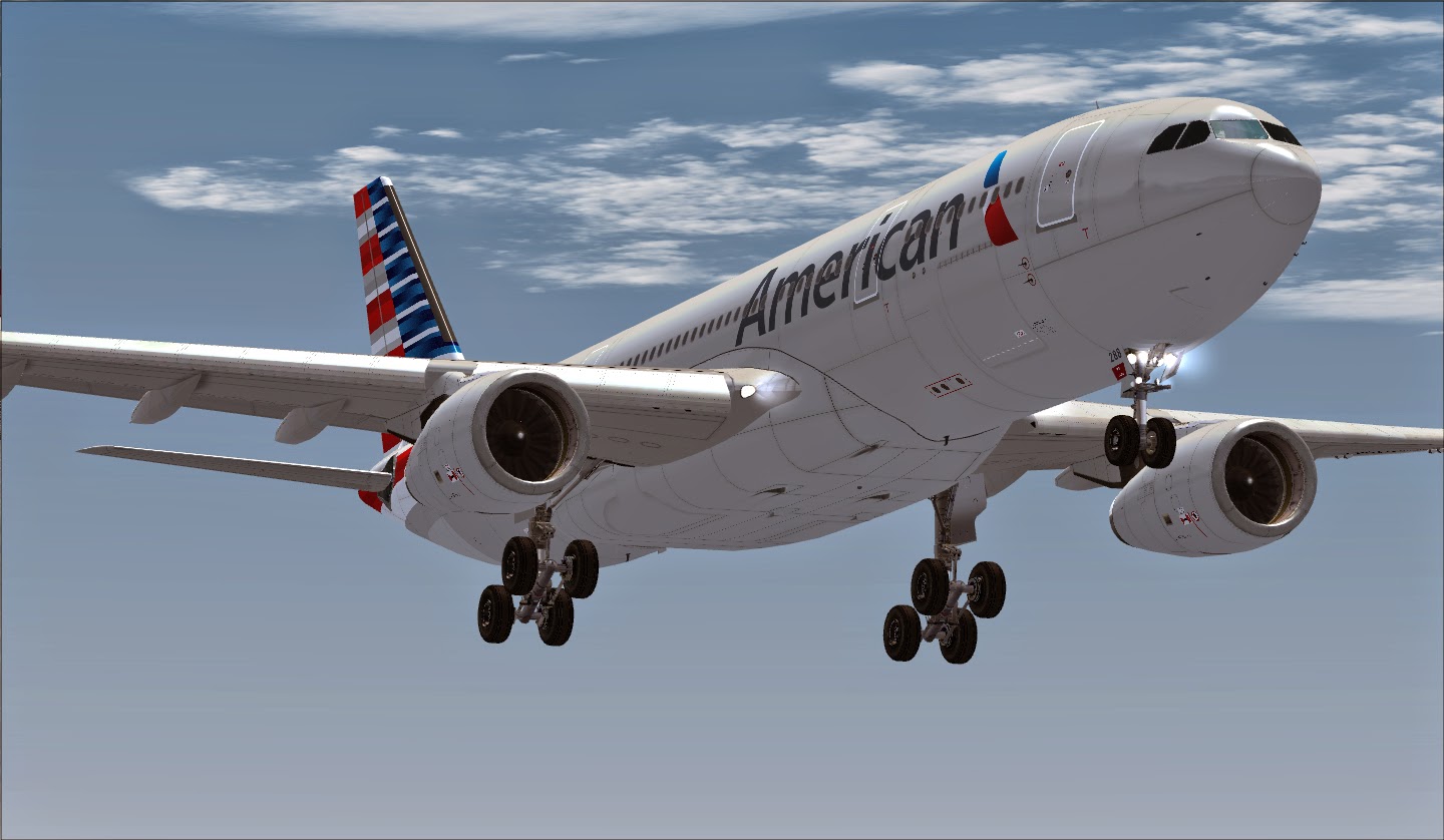American Airlines A330-200 Texture Black Box (N288AY) | Skybluexxi ...