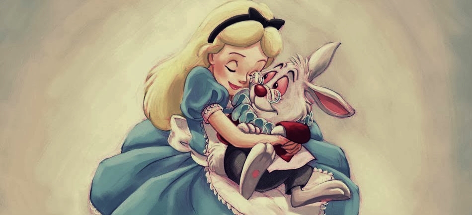 Pequena Estilosa: Coelho - Alice no País das Maravilhas