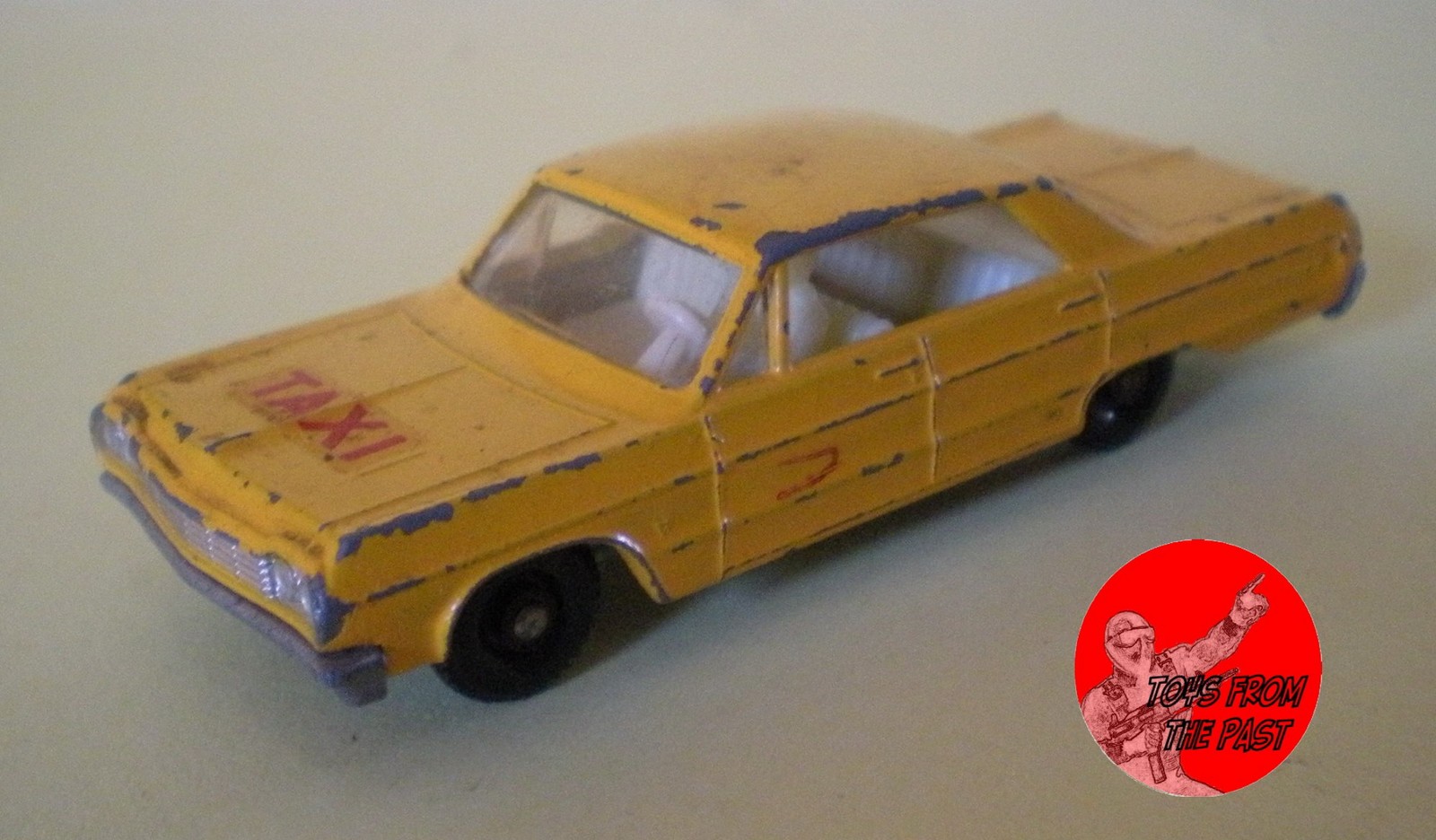 Toys from the Past: #199 MATCHBOX – CHEVROLET IMPALA TAXI, 8-WHEEL ...
