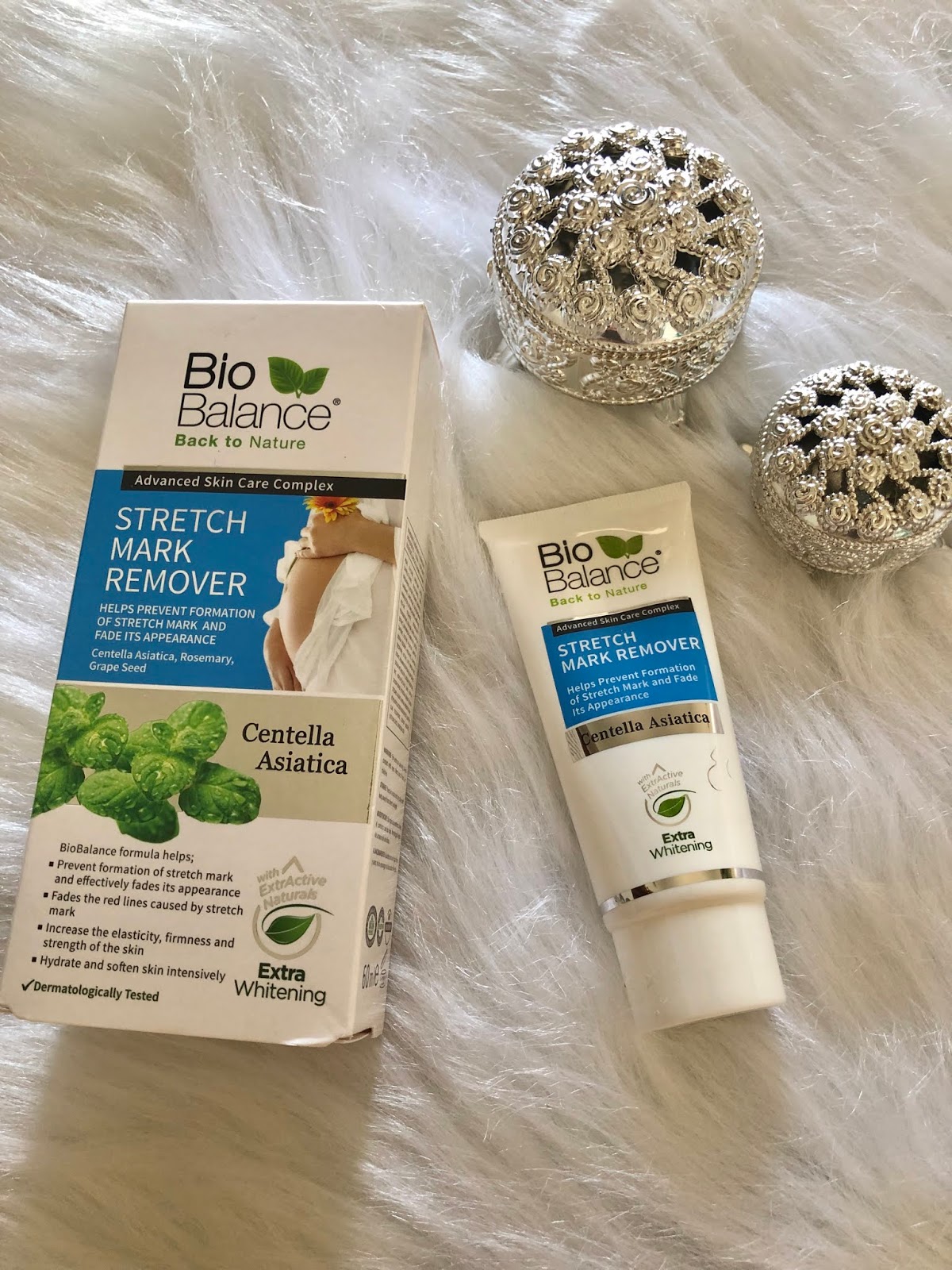 Estrias? Bio Balance - Stretch Mark Remover.