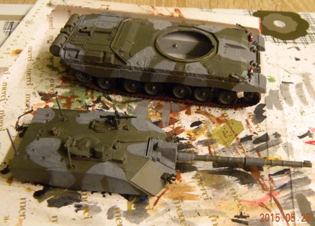 modelarstwo-amatorskie: Czołg Challenger 2 (Trumpeter)