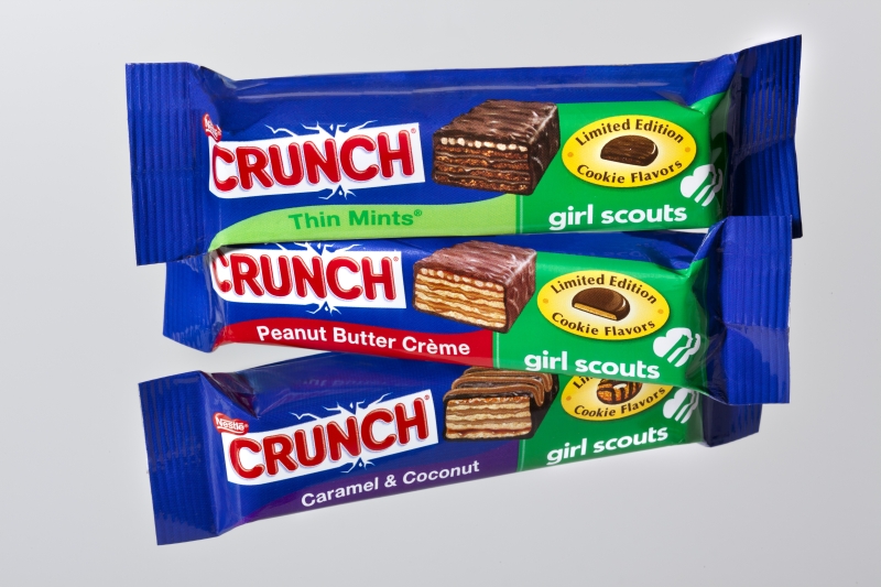 News: Nestle Crunch Girl Scout Candy Bars Return and Available for Pre-Sale