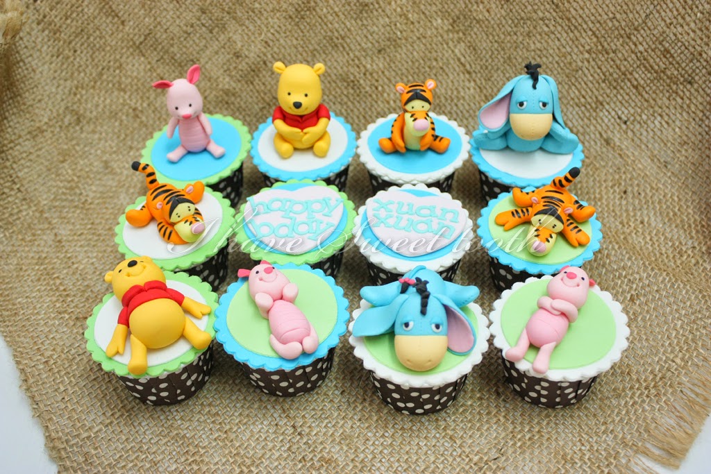 I Have Sweet Tooth: Winnie The Pooh Cupcakes