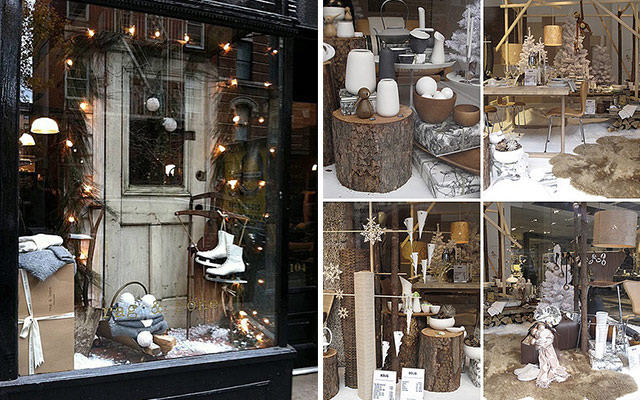 Marzua: Ideas para decorar escaparates de invierno