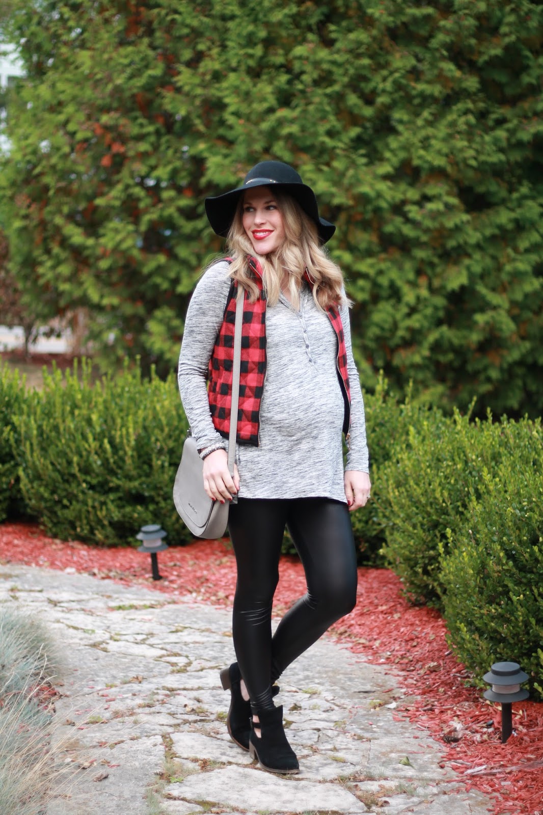 Buffalo Plaid Vest & Confident Twosday - I do deClaire