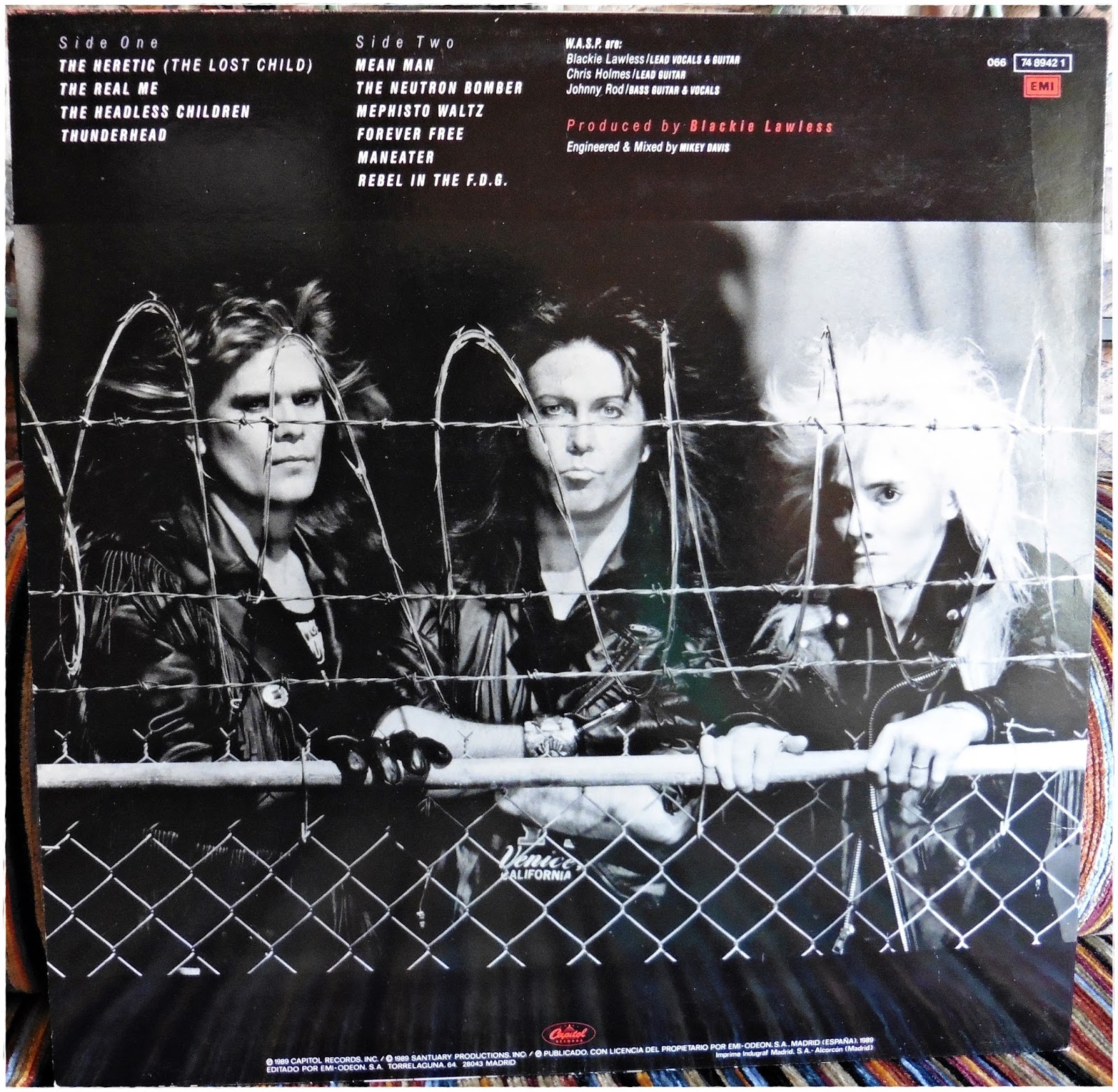 ZEPPELIN ROCK: W.A.S.P. - The headless children (1989): Crítica review