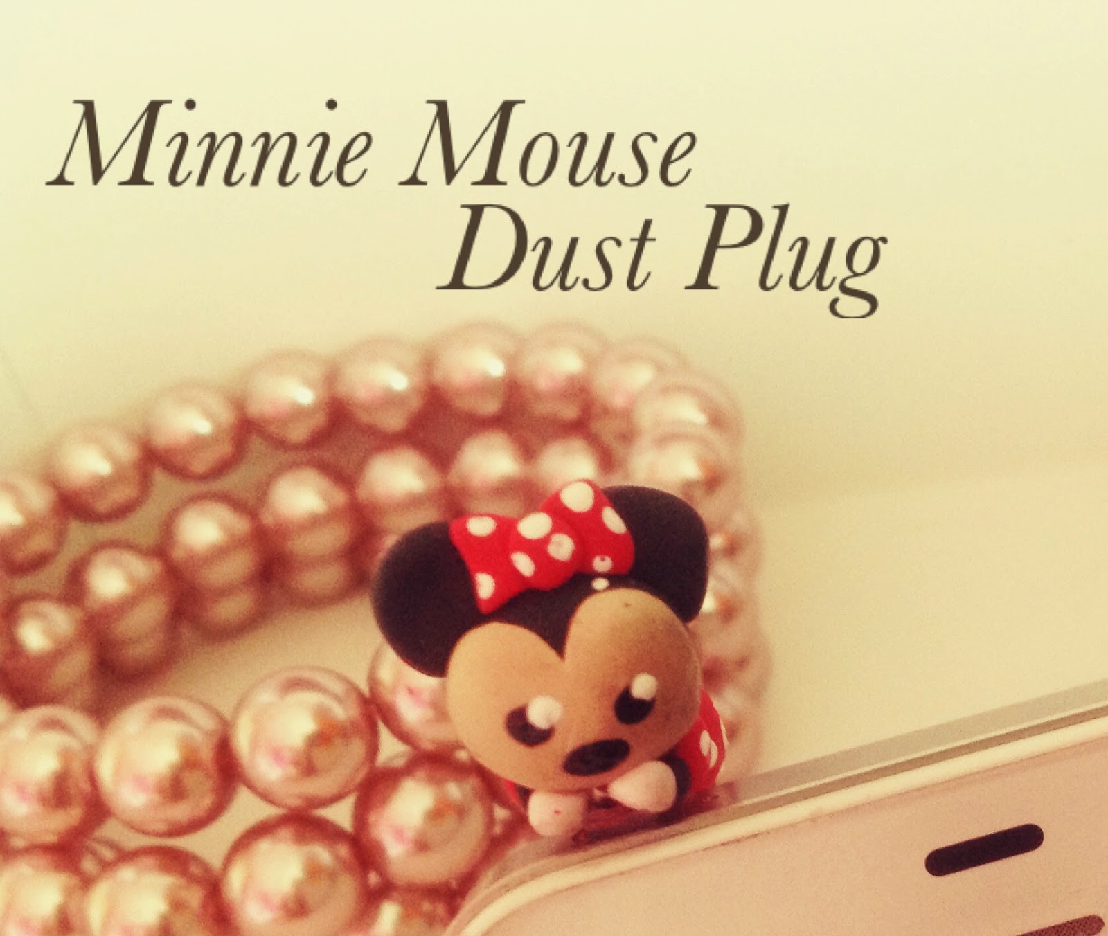 Cute Craftylicious: Minnie Mouse Polymer Clay Tutorial