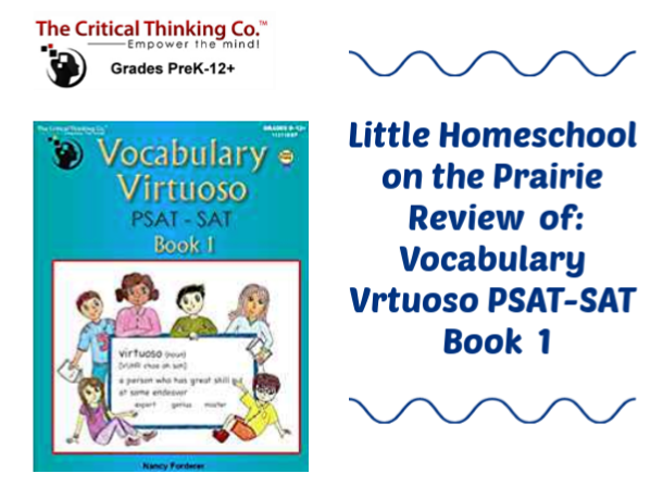 Little Homeschool on the Prairie: Vocabulary Virtuoso PSAT-SAT Book 1 ...