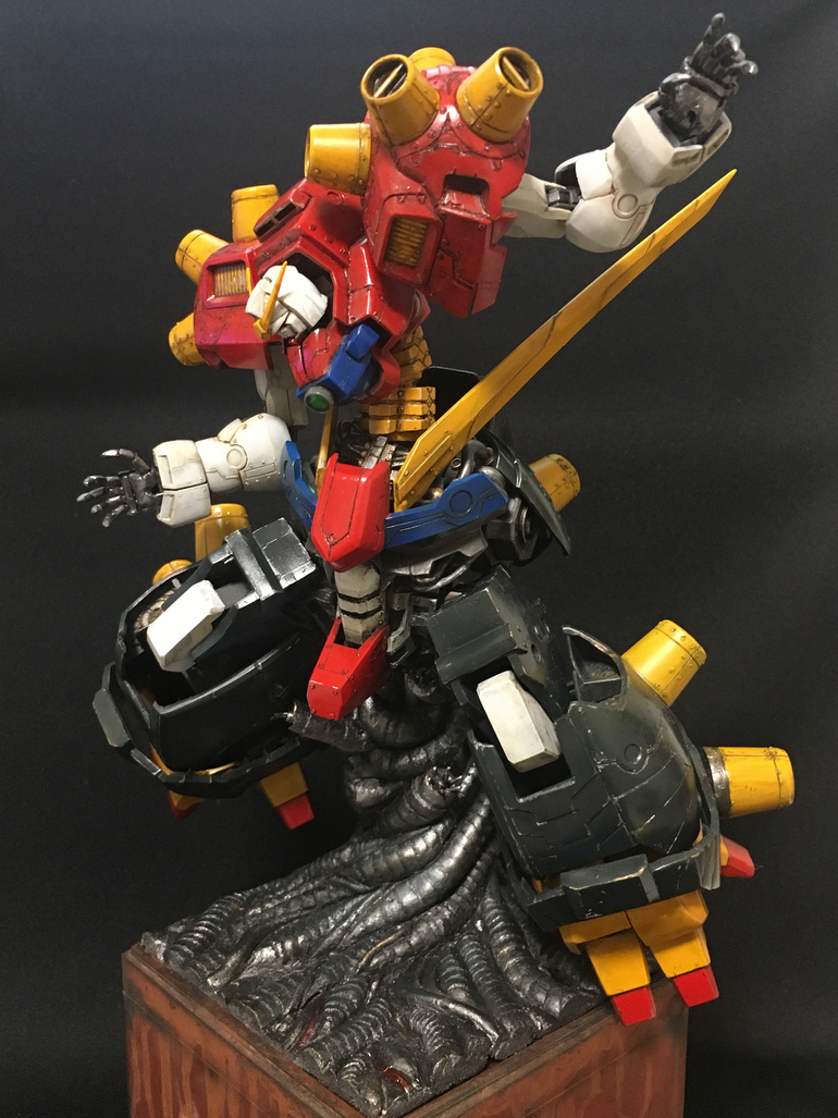 Custom Build: 1/144 Devil Gundam