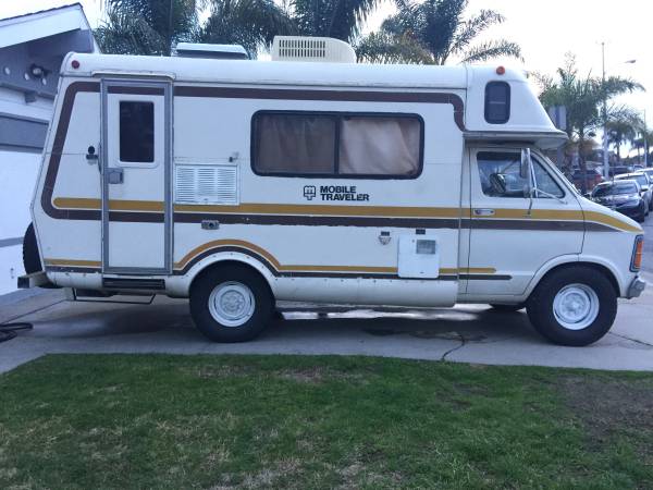 Used RVs 1980 Dodge Mobile Traveler RV For Sale by Owner