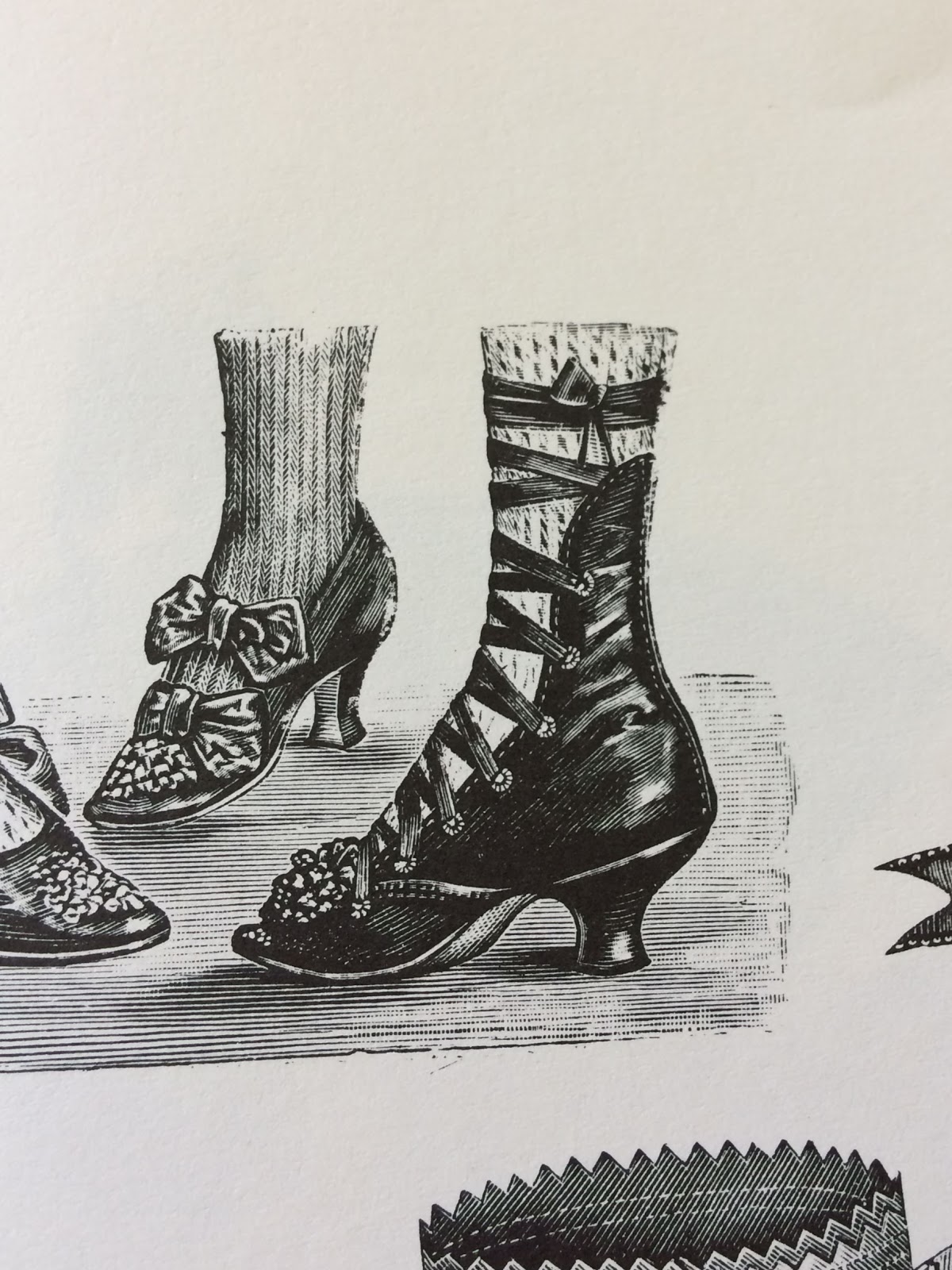 The Sewing Goatherd: The 1887 Lace Up Boot Refashion