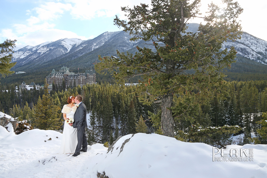Alpine Peak Photography: Banff Wedding Photography - Janice & Sean