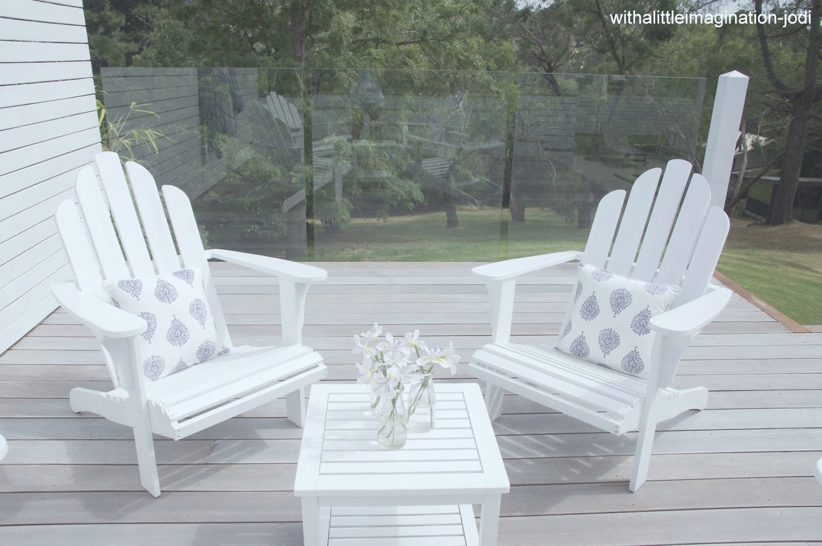 Decking stain - white washed look.