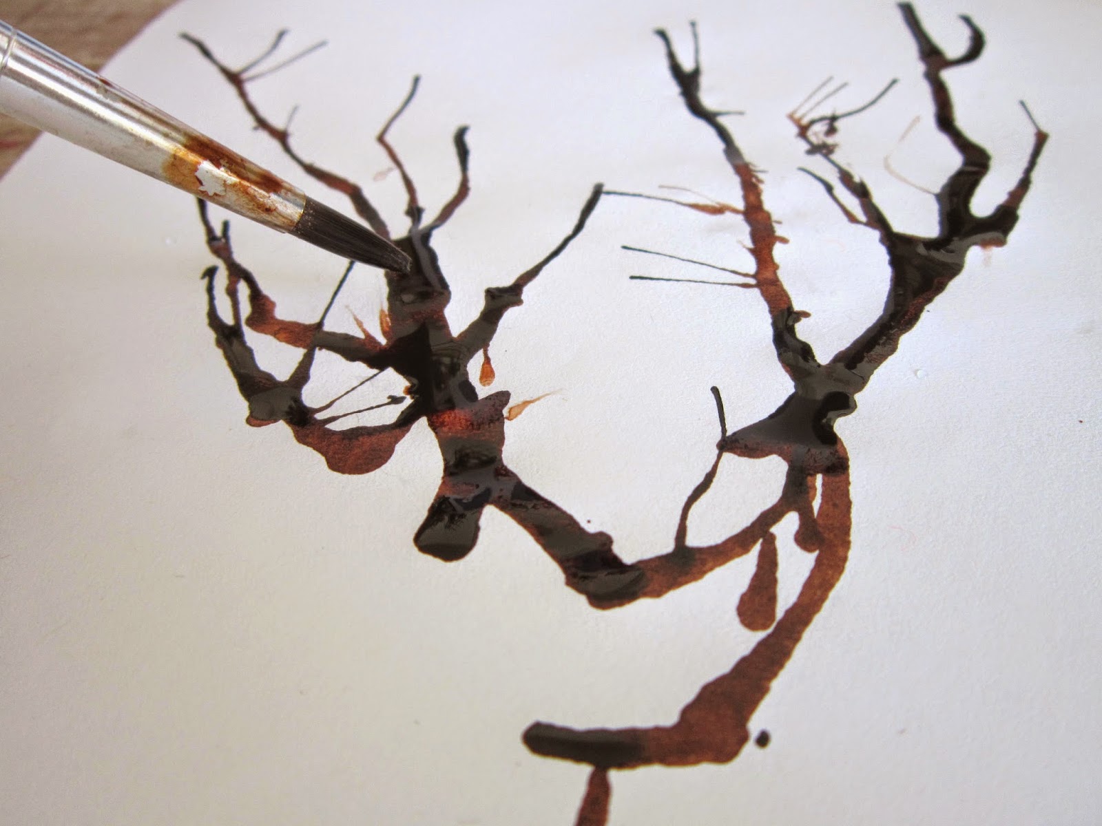 Always Arty: Ink Tree