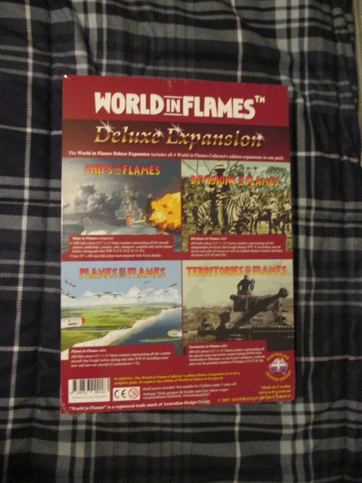 World in Flames Deluxe Collectors Edition by Australian Design Group ...