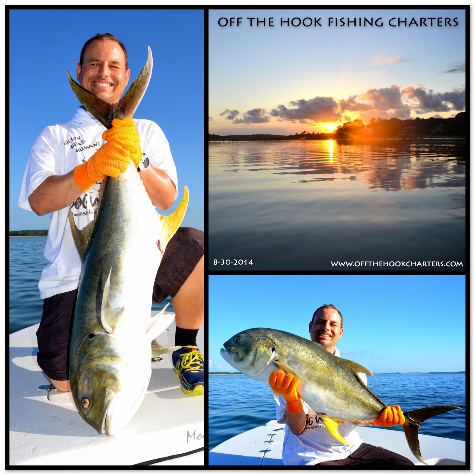 Hilton Head Fishing with Off The Hook Fishing Charters: August 2014