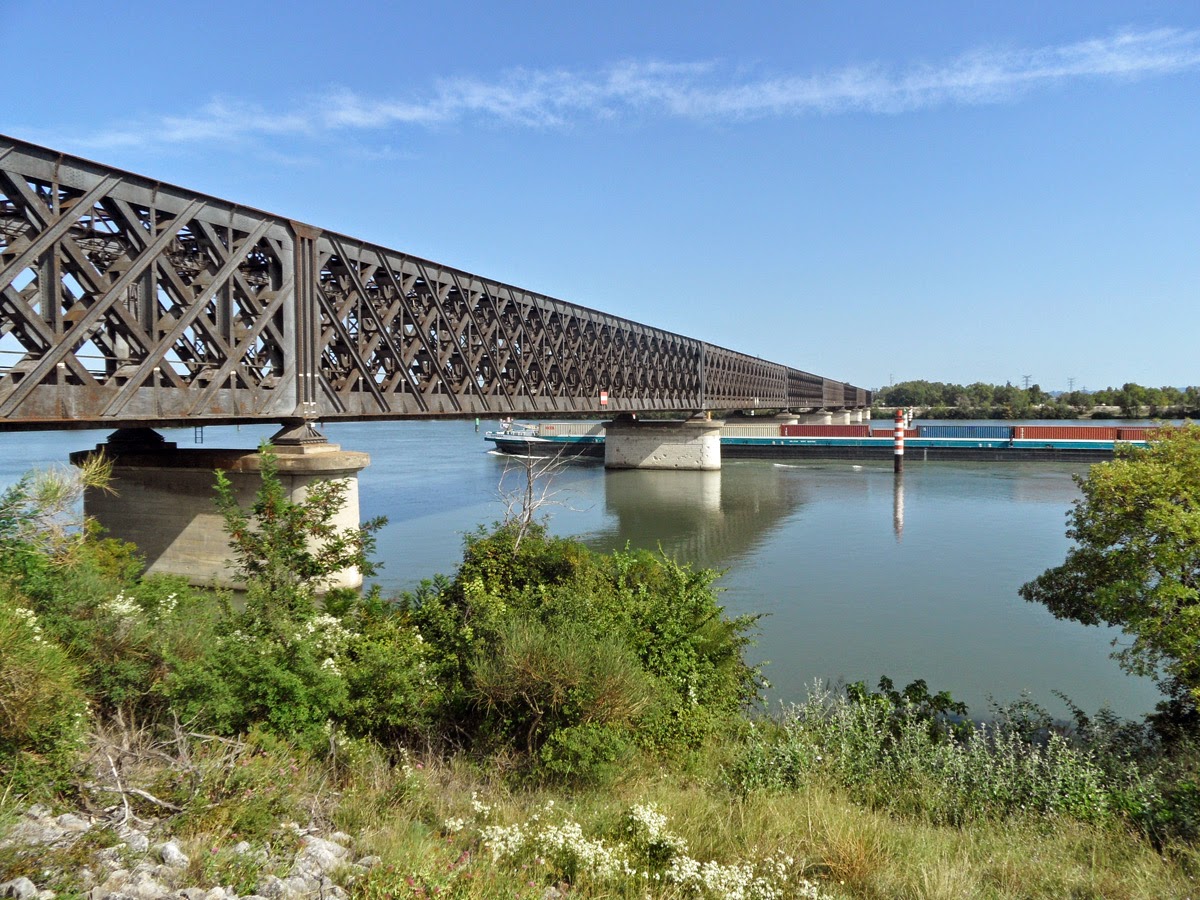 The Happy Pontist: French Bridges: 5. Rhone Railway Bridge, Avignon
