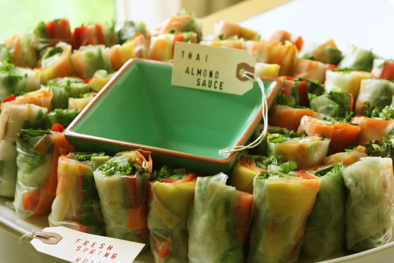 A natural food blog: Fresh Spring Rolls