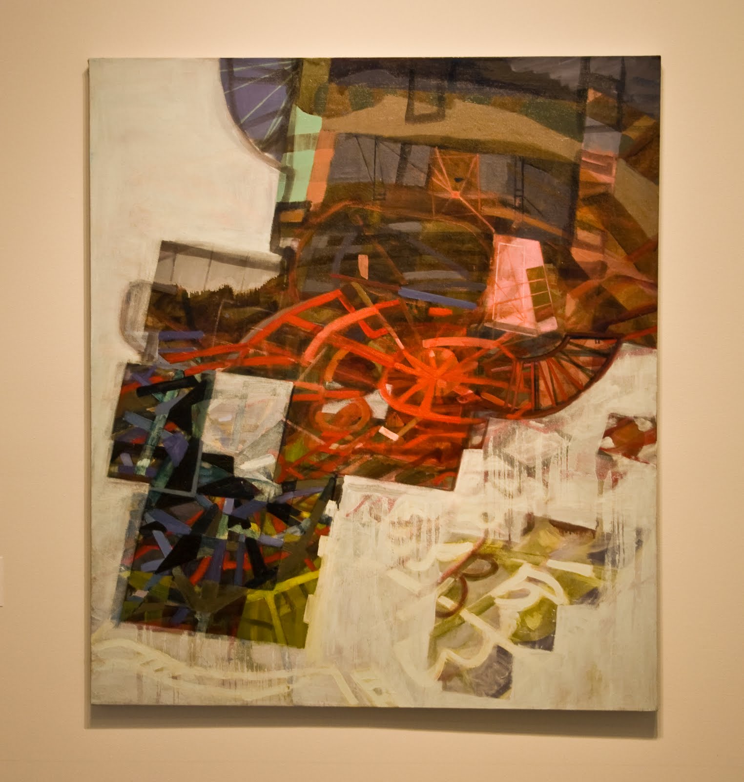 Shorttage: Video Villa new paintings by Barbara Grad at Kemper Crossroads