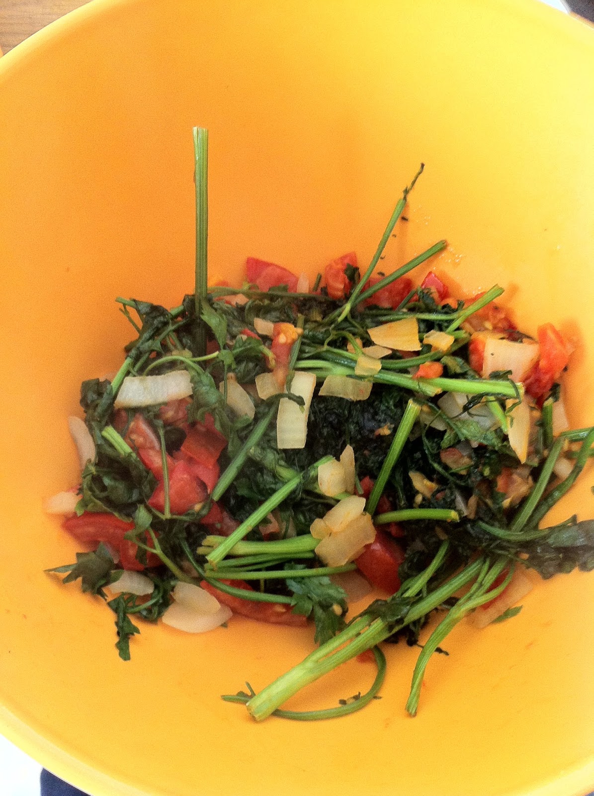 Stuffing cabbage Egyptian style: Maashi Kromb