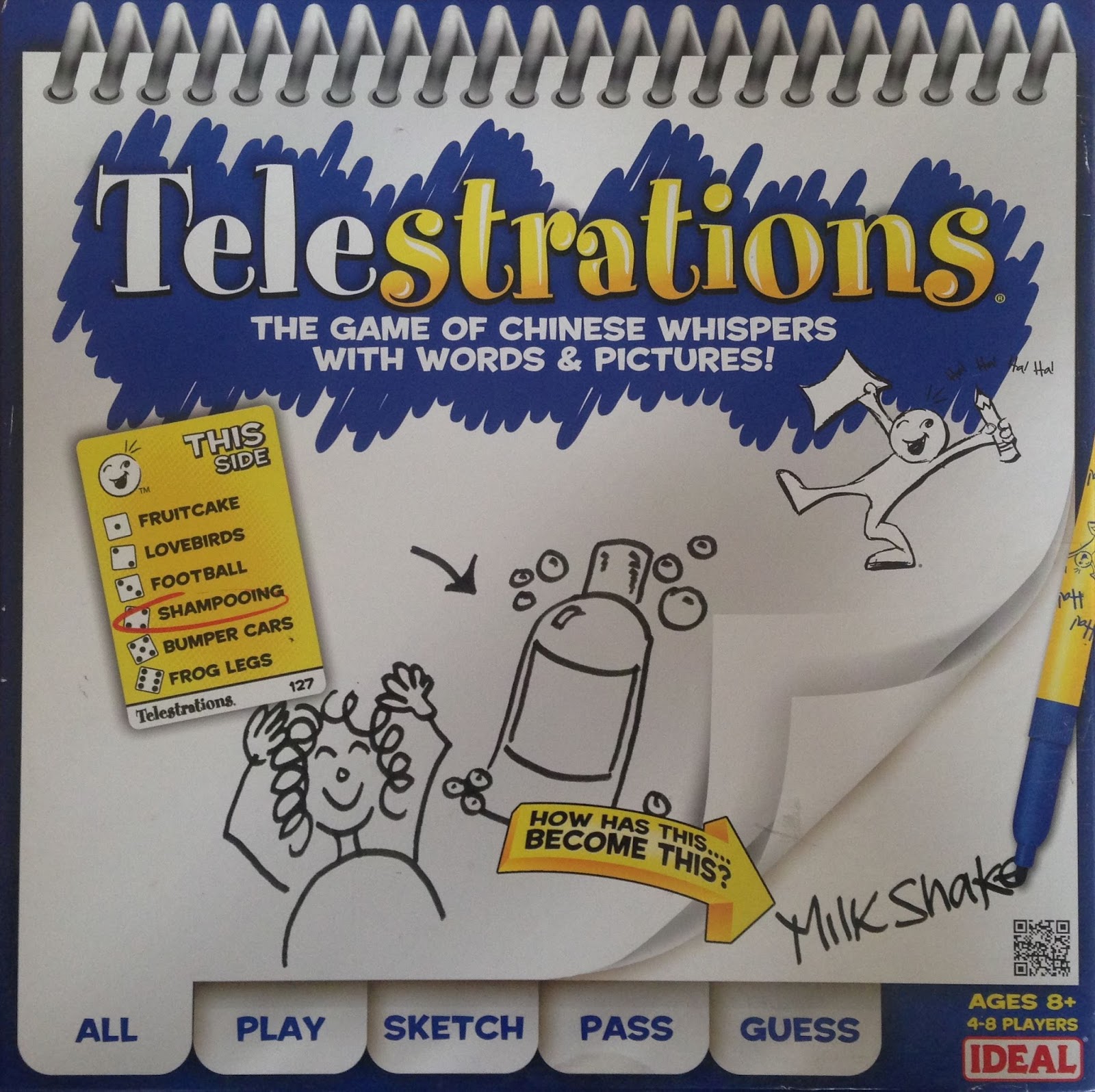 The Game Shelf: Drawn to be wild:- Telestrations