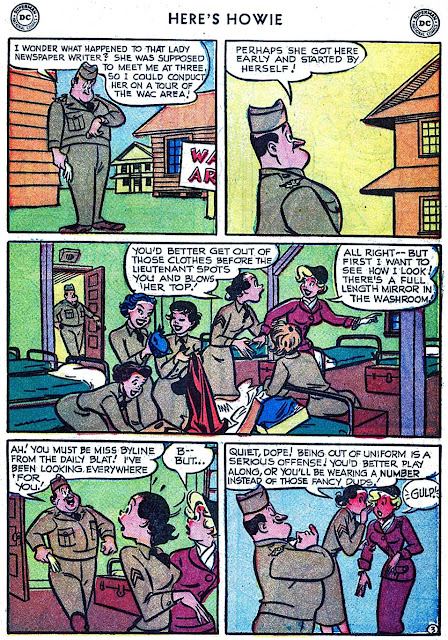 Four-Color Shadows: Winnie the WAC-Here's Howie-1954