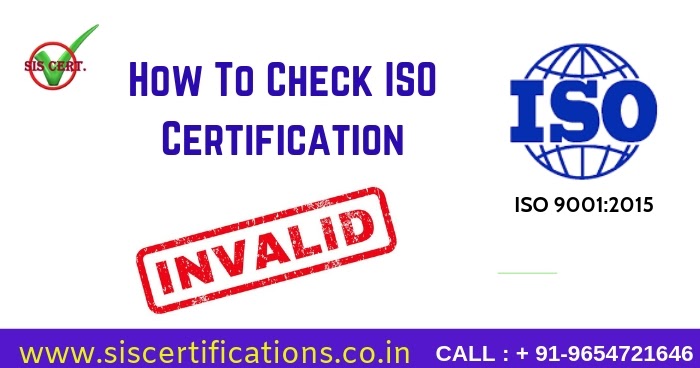 How to know whether ISO 9001 certificate is valid?