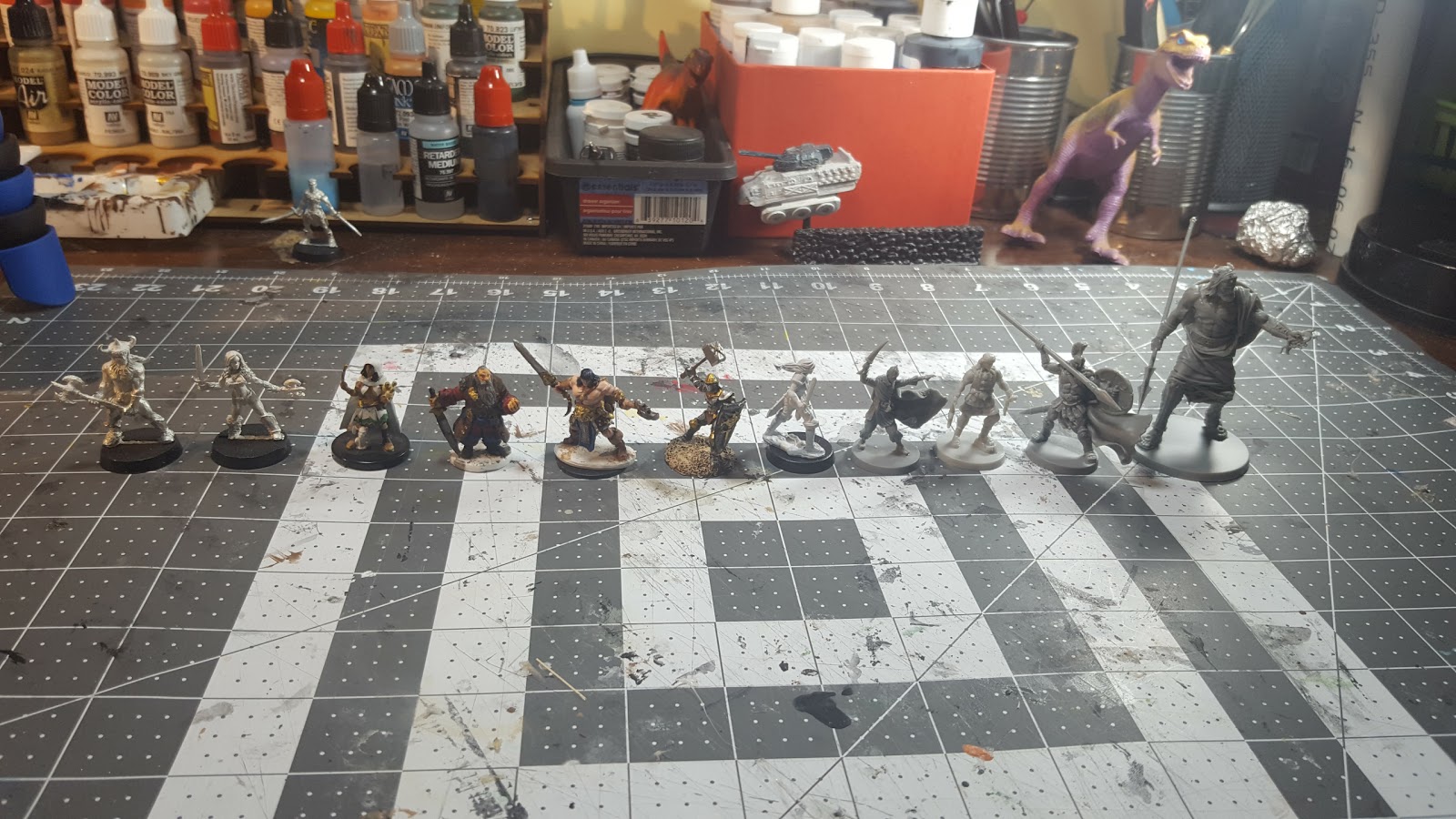 Miniature Scale Comparisons. | Starships & Steel: Miniature Scale ...