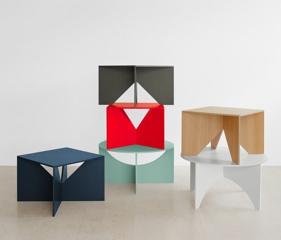 avant garde design: stable tables. from e15.