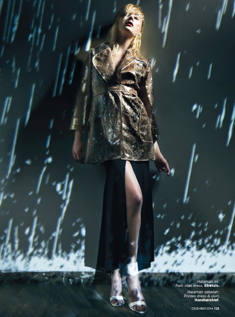 MAJOR MODEL WOMEN: DELANEY SPROLES for MARIE CLAIRE INDONESIA by OMI TANAKA