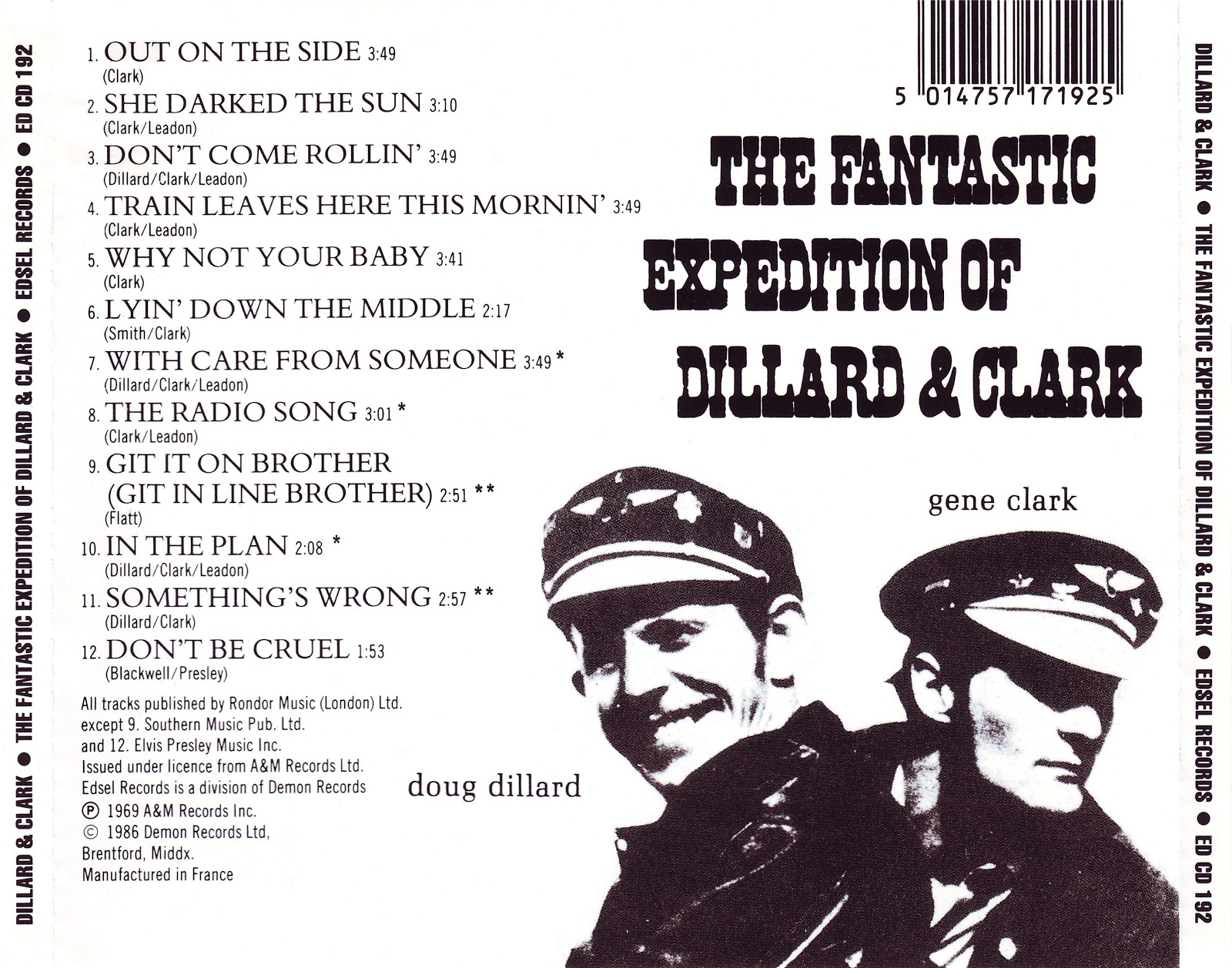 Las Galletas de Maria: Dillard & Clark - The Fantastic Expedition Of ...
