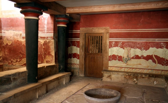 El Poder del Arte: El palacio de Knossos o Cnosos