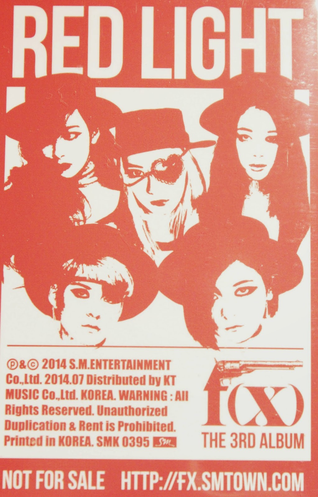 F(x) Red Light Album Scans