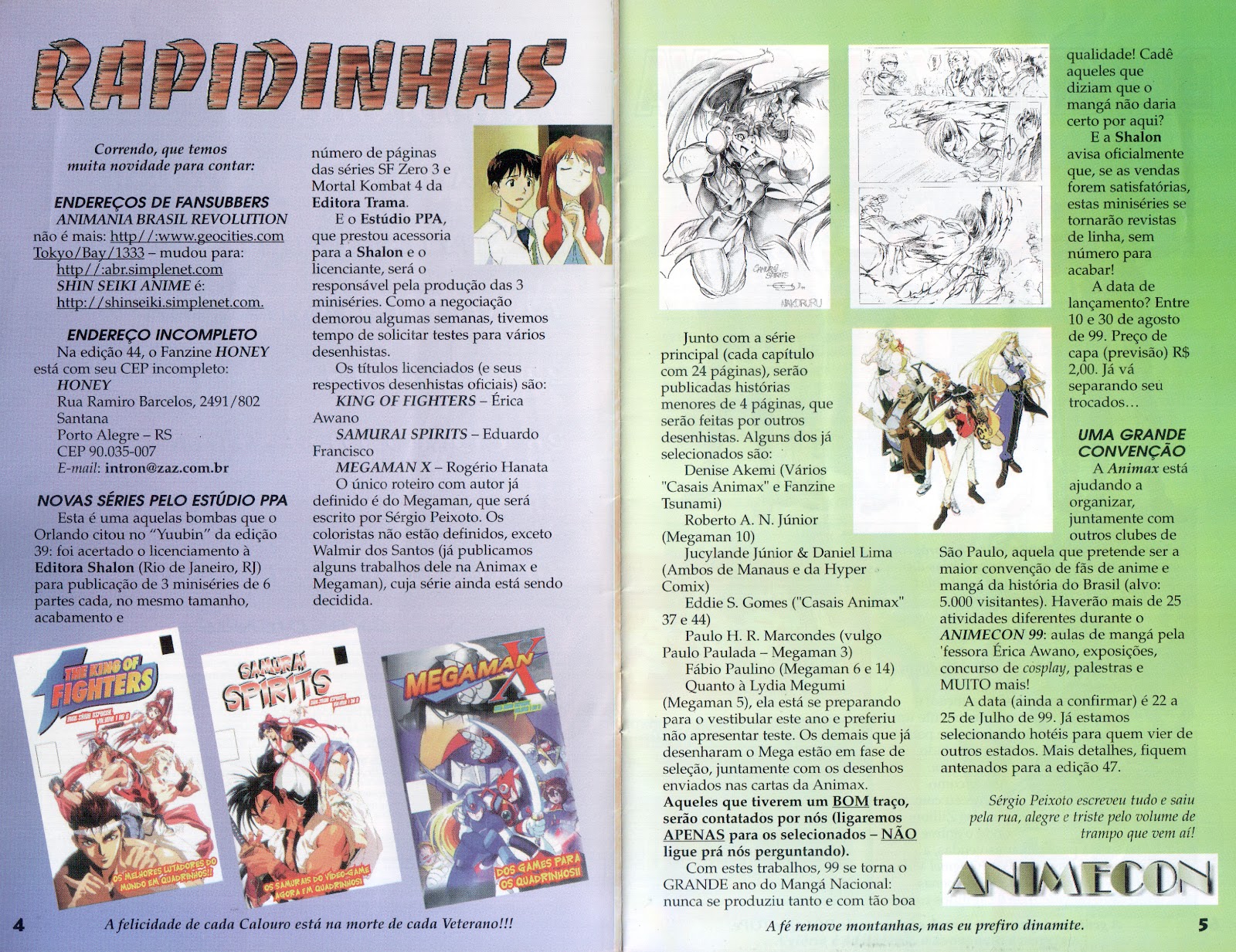 Miniséries Nunca Publicadas - Parte 1 | Animax Magazine