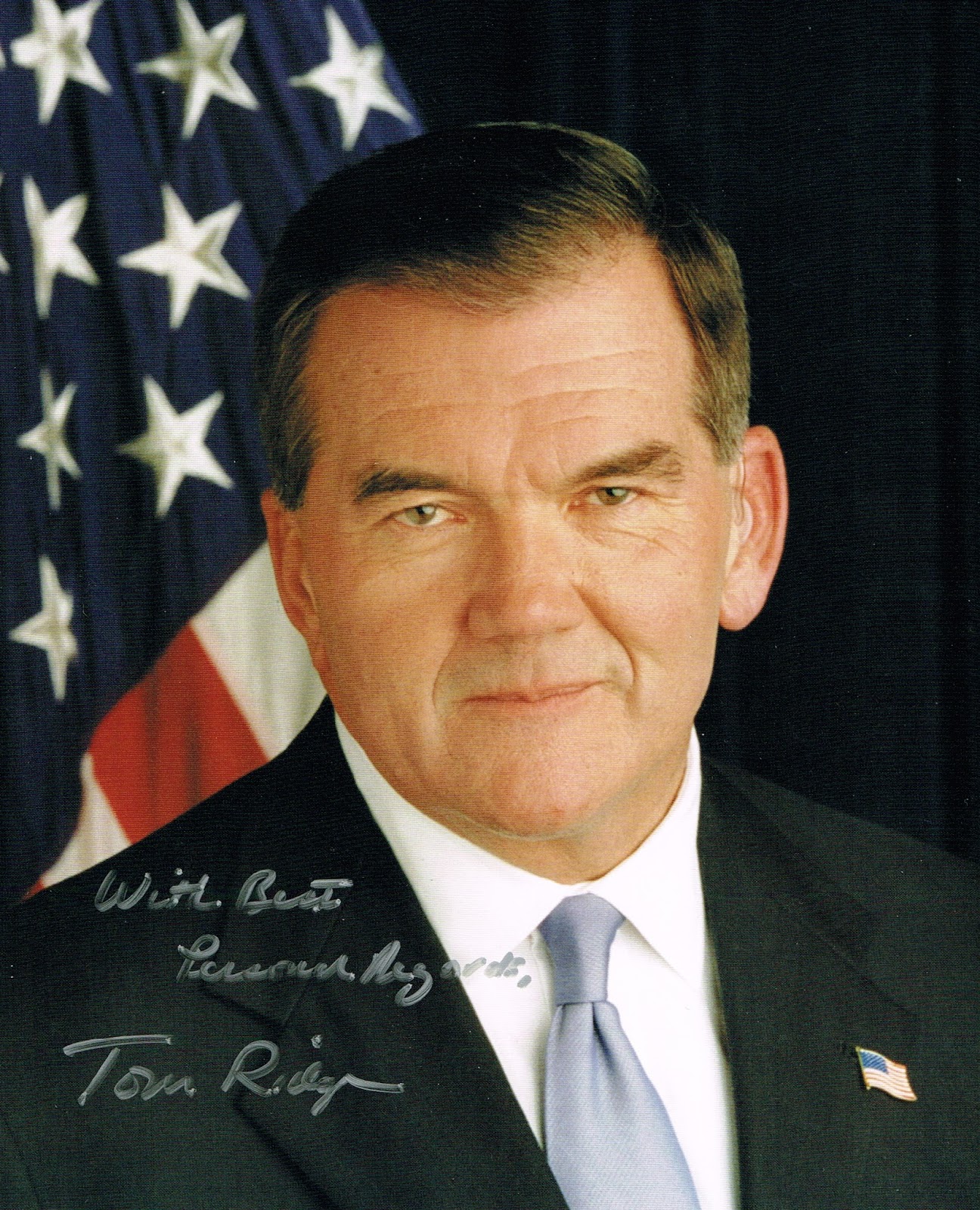Mark's Autographs: TTM Success - Former US Politician Tom Ridge