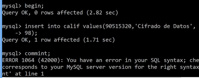 Yoly's Blog: (pasos en mysql) rollback,commit,begin......