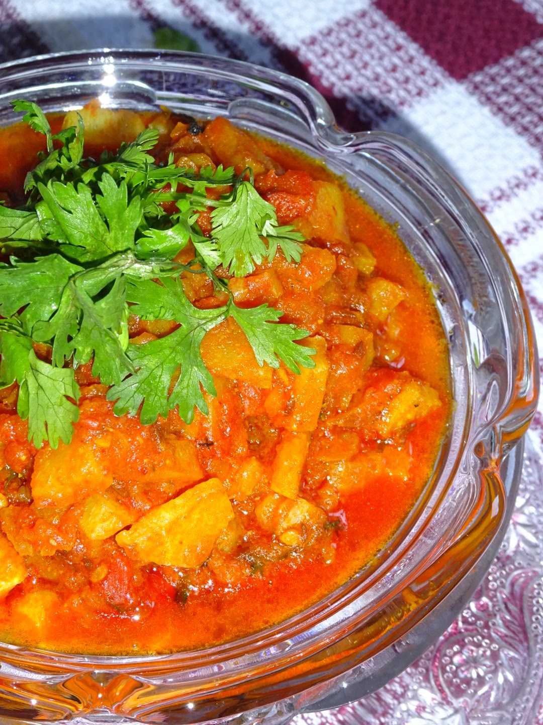 Veg Indian Cooking: Shalgam Ki Sabzi (Turnip Indian Recipe)