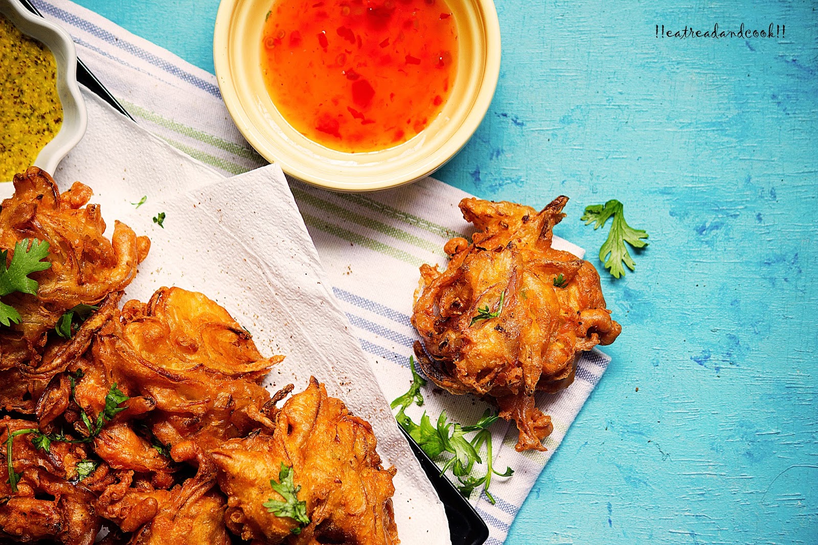 Pyaji / Onion Bhaji / Onion Fritters
